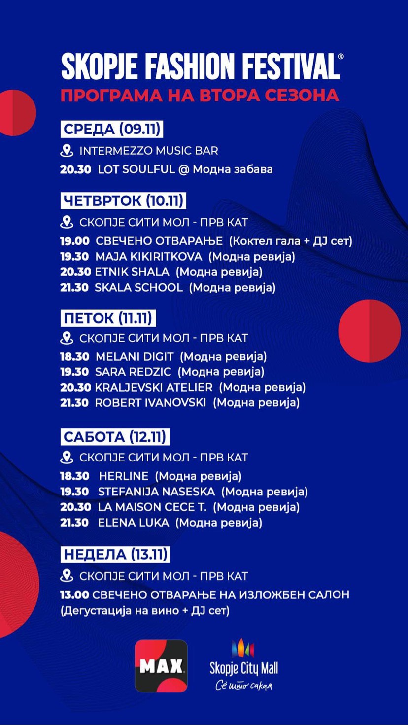 Skopje Fashion Festival - Skopje City Mall